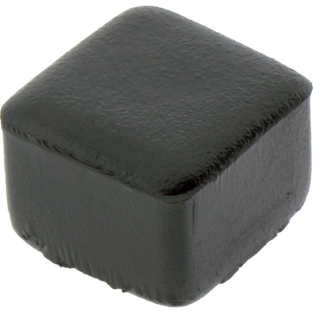 Square Plug Ribbed Black Plastic 25.4mm – Co-Mac