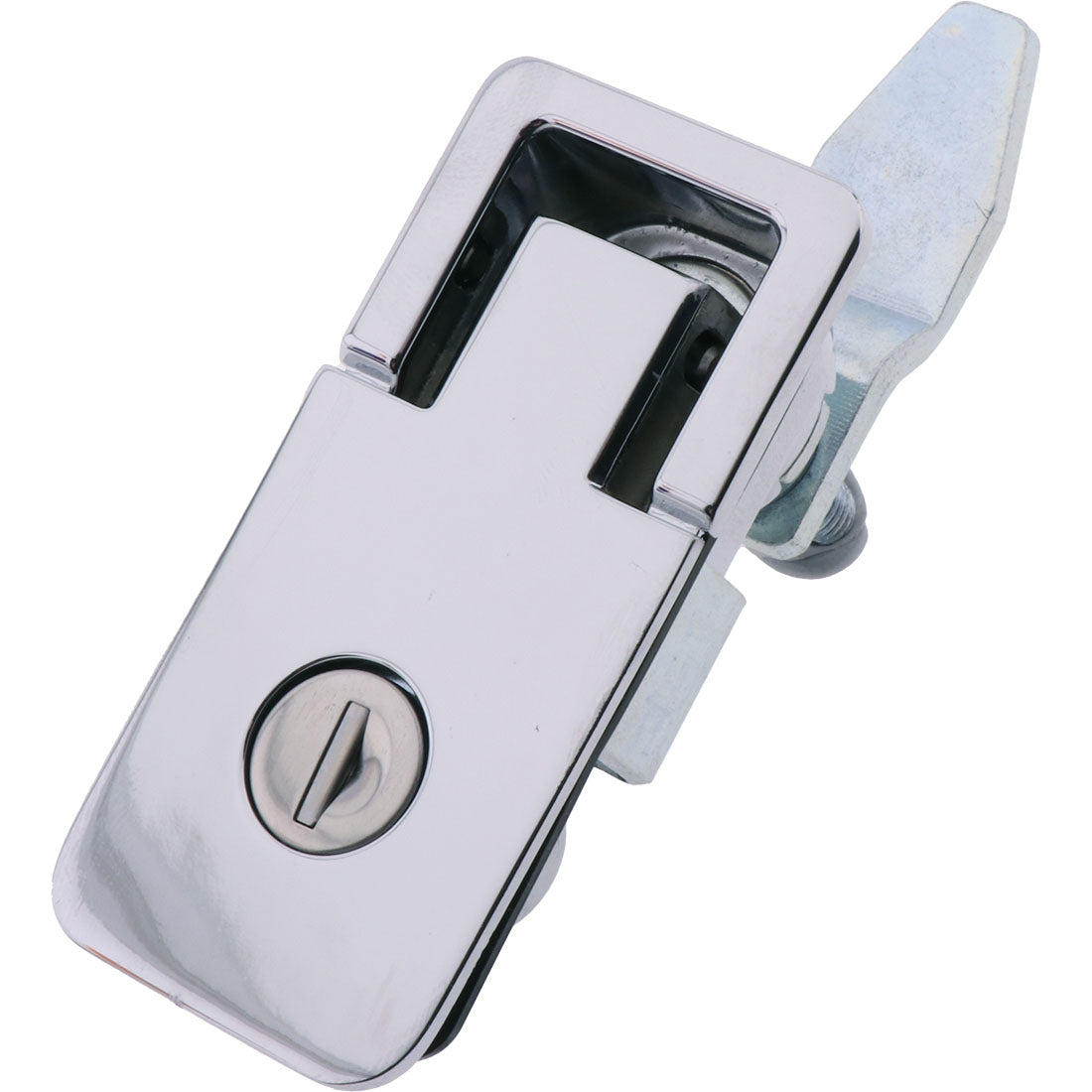 Key Locking Flush Lift and Turn Compress Latch Locking Chrome 84mm – Co-Mac