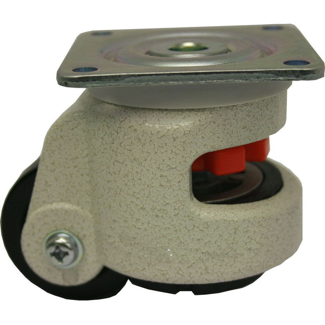 Levelling Plate Castor Floor Lock Black 50mm – Co-Mac