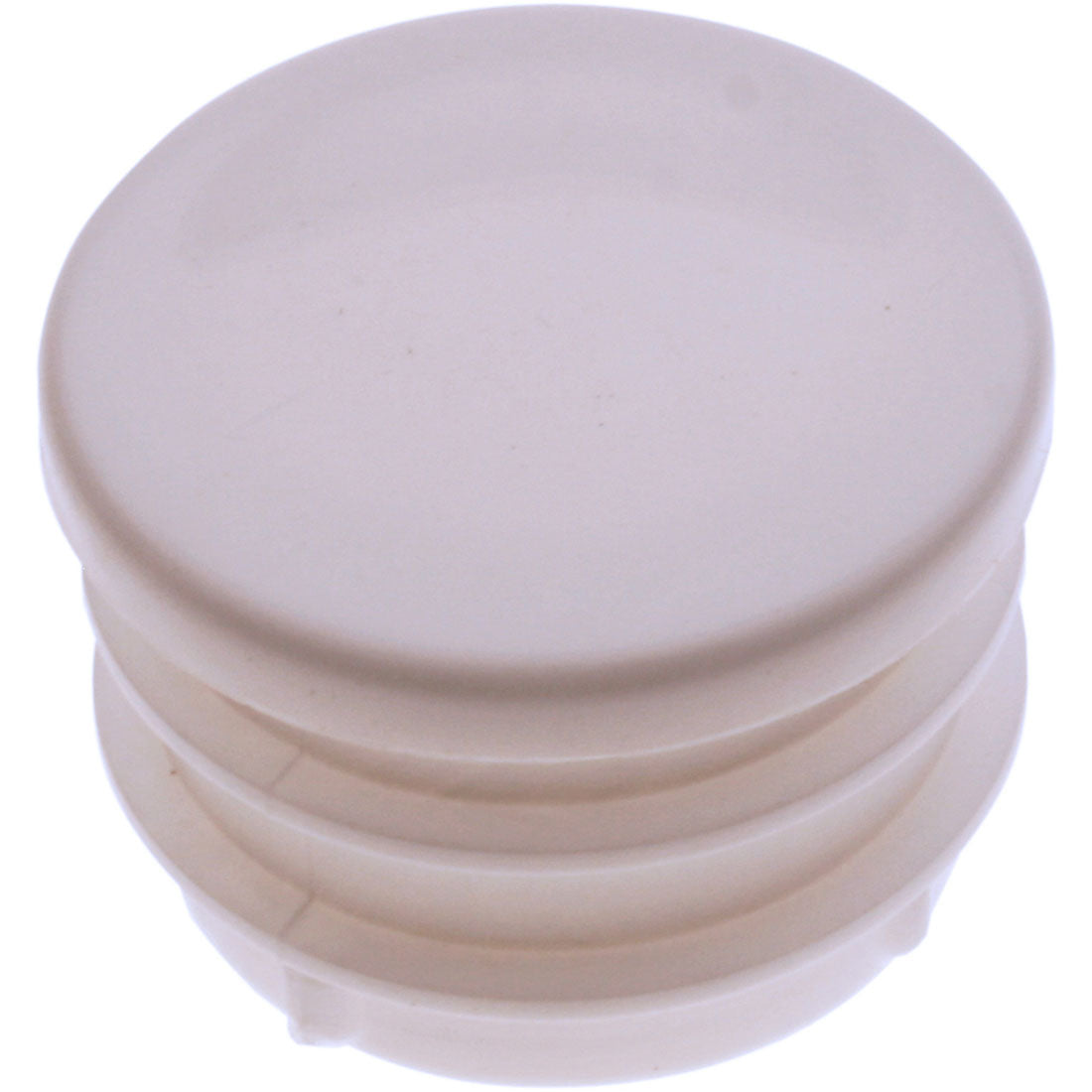 Round Plug Ribbed White 31.8mm – Co-Mac
