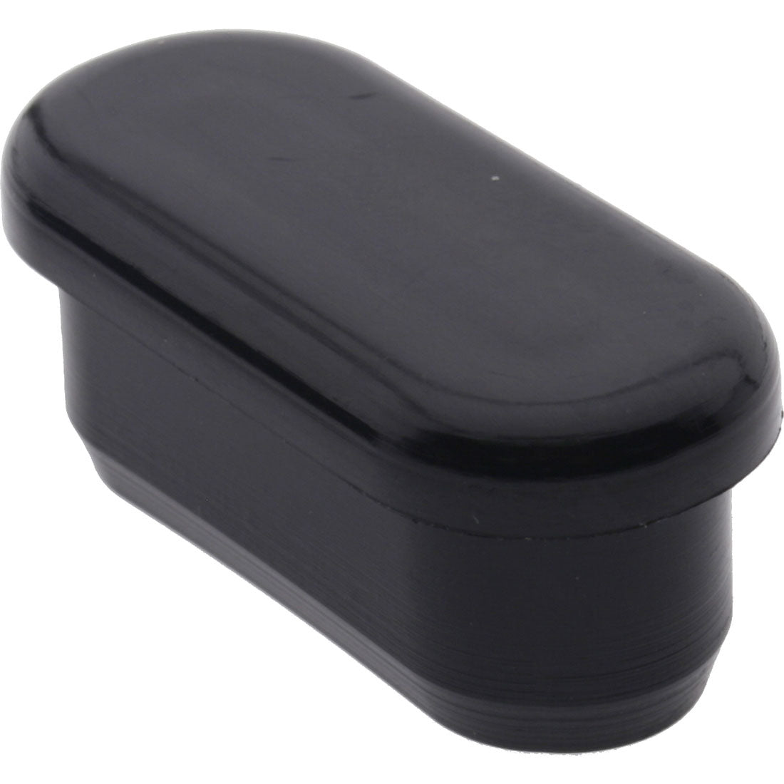 Oval Plug Smooth Black 34.9x15.9mm – Co-Mac