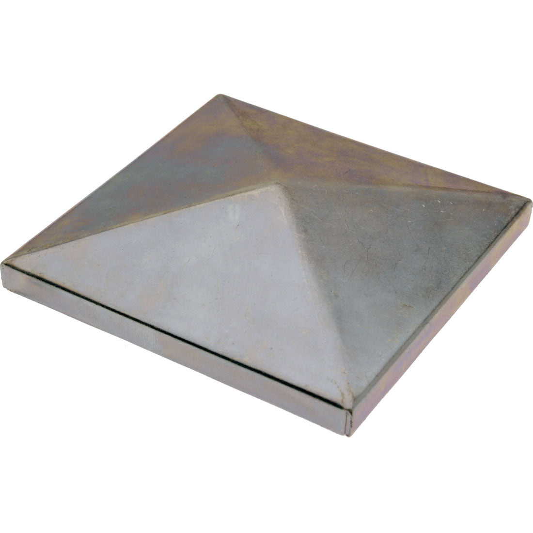 Square Cap Steel Pyramid Top Zinc Plated 100mm – Co-Mac