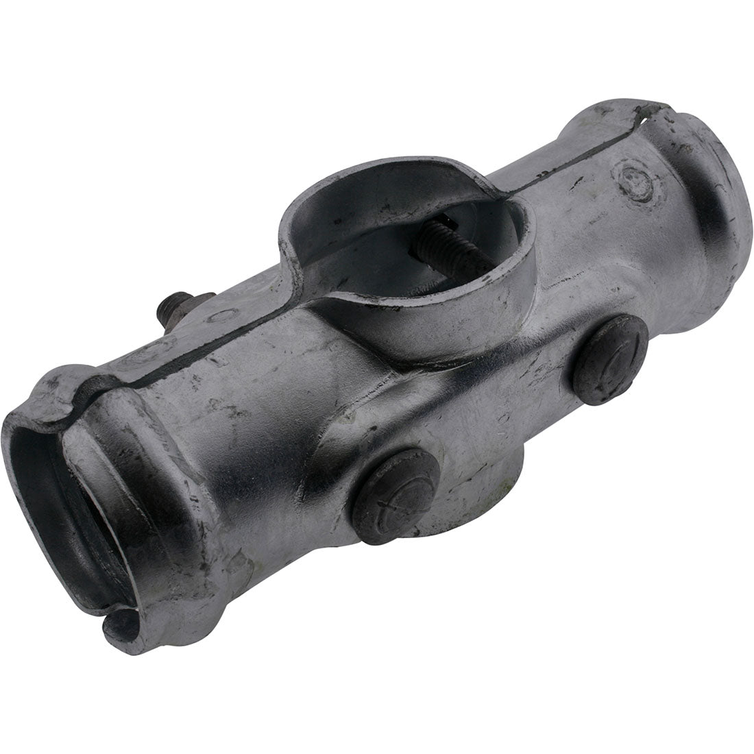 Pipe Connector Galvanised Butt 48mm Thru 48mm – Co-Mac