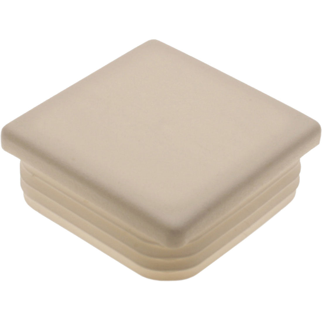 Square Plug Ribbed Plastic White 50mm – Co-Mac