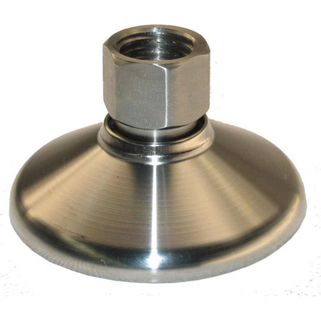Adjustable Swivel Foot Stainless Steel 25mm M6 – Co-Mac
