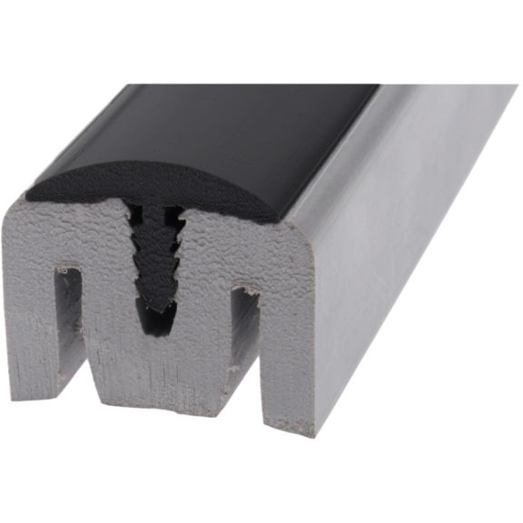 Continuous Buffer Strip T Trim Black 20x26mm – Co-Mac