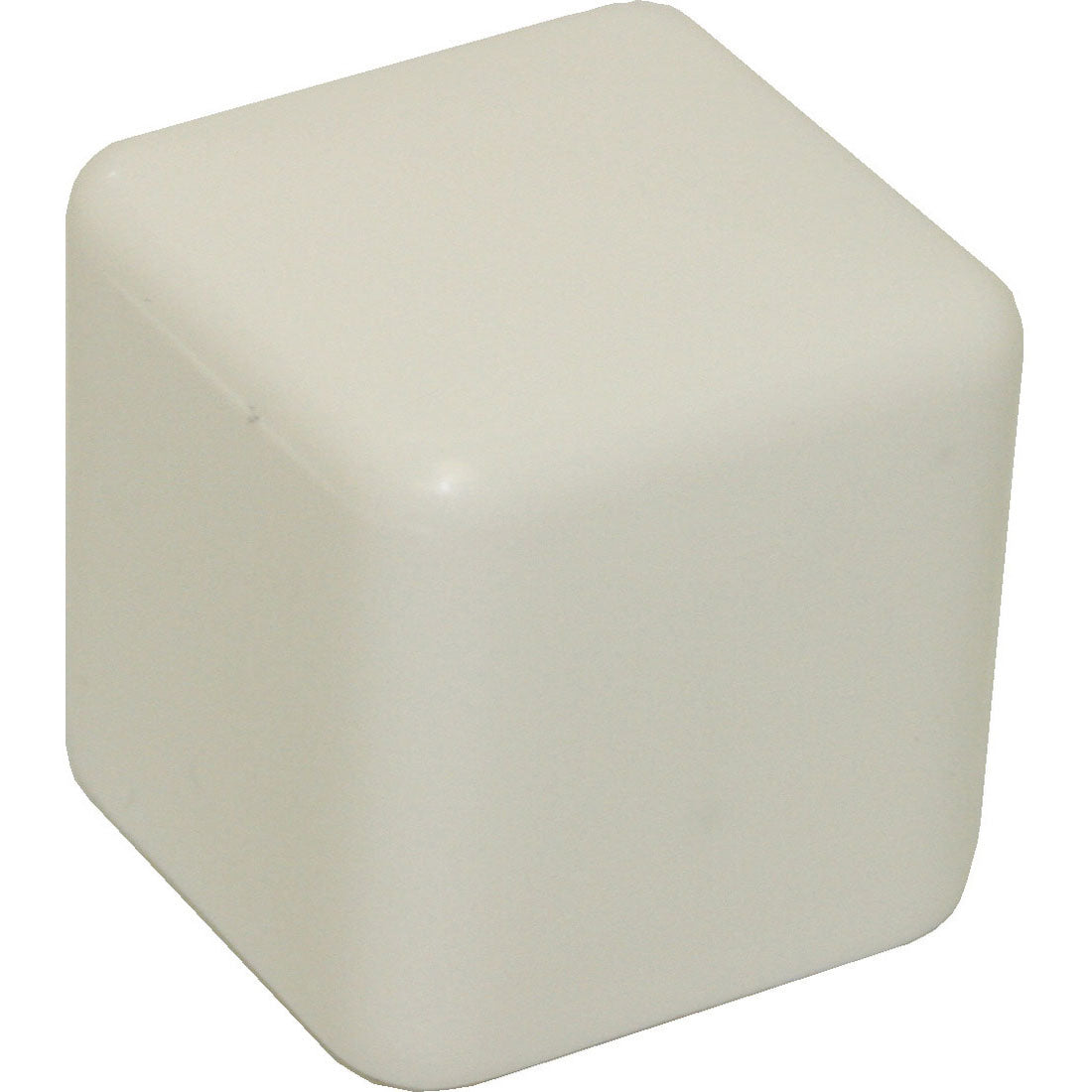 Square Cap White 19.1mm – Co-Mac