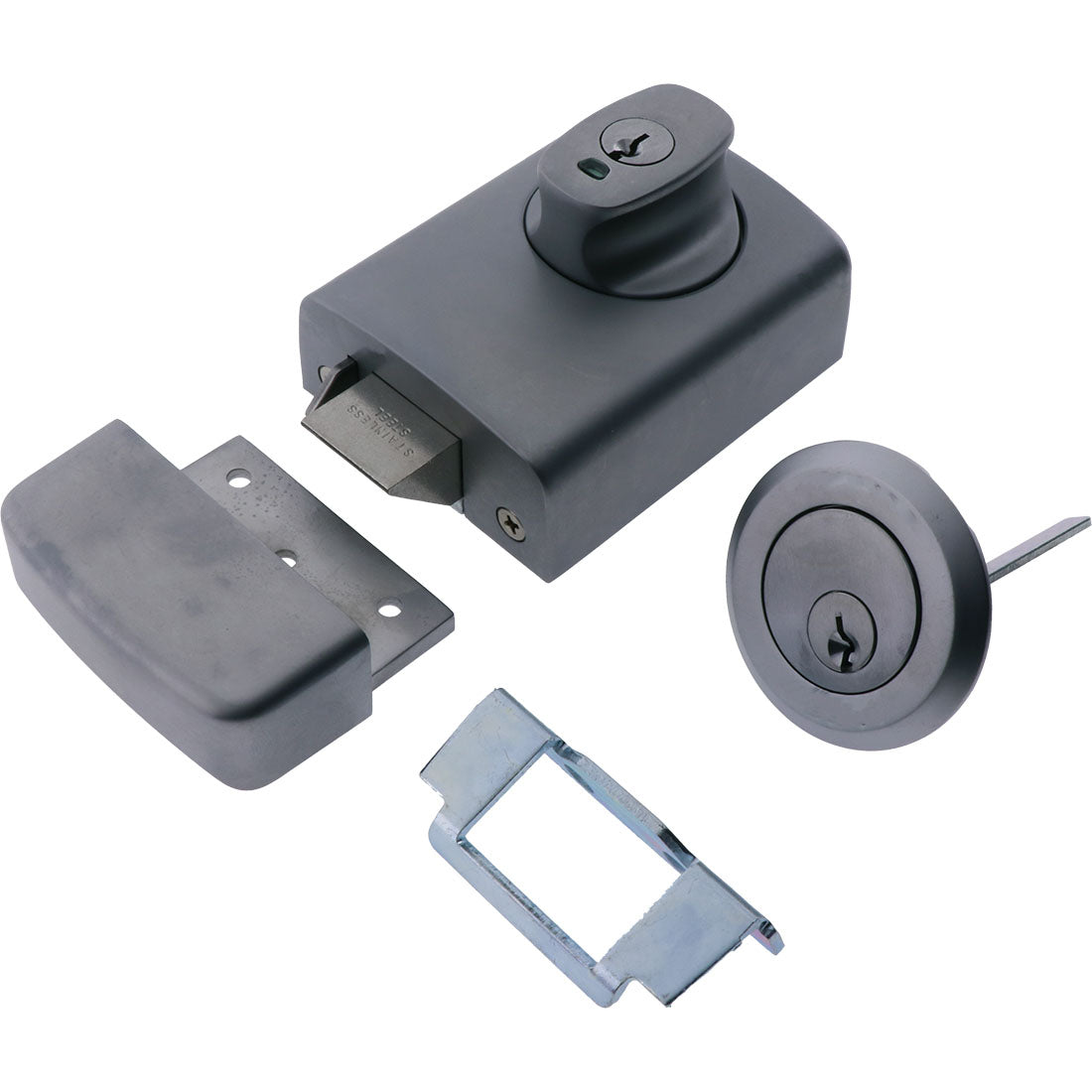 Slam Action Keylock With Interior Release Open In Chrome 93mm – Co-Mac