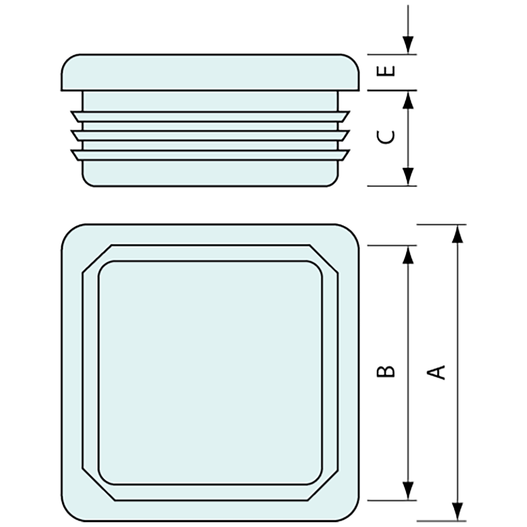 Square Plugs Black – Co-Mac